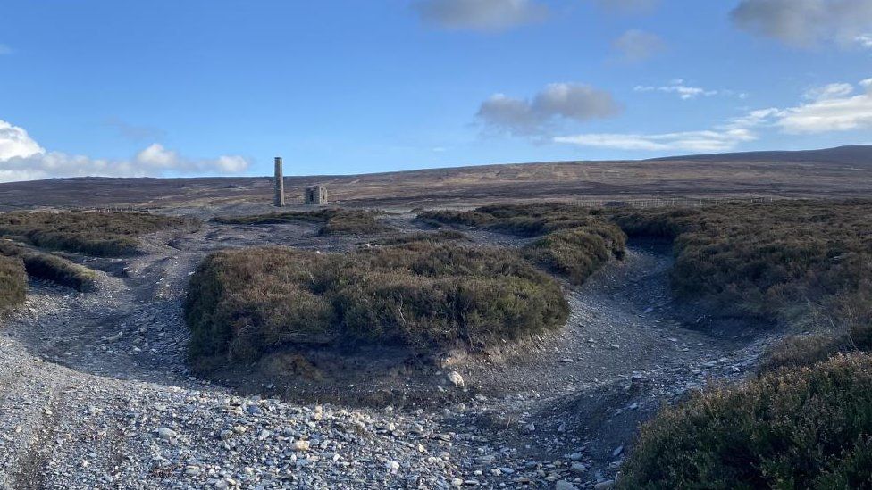 Public banned from land around a former mine on the Isle of Man - BBC News