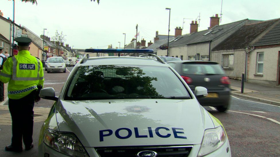 Crumlin alert: Pipe bomb left on car in village - BBC News