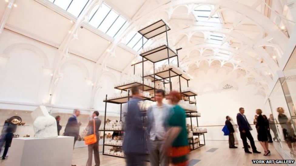 York Art Gallery reopens after £8m refurbishment - BBC News