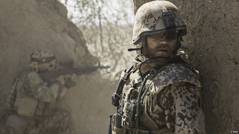 This is the fictional war film which features real life soldiers - BBC News