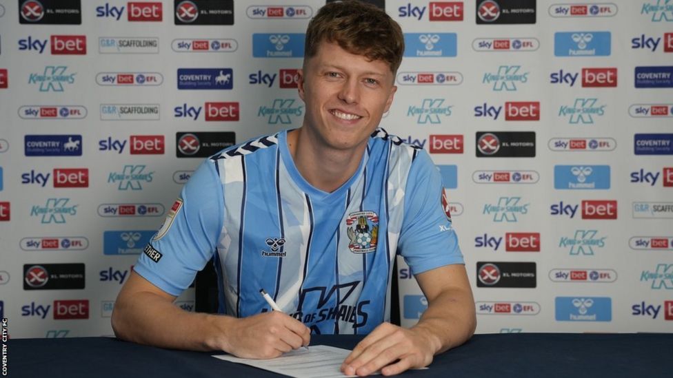 Victor Torp: Coventry City sign Danish midfielder from Norwegian club ...