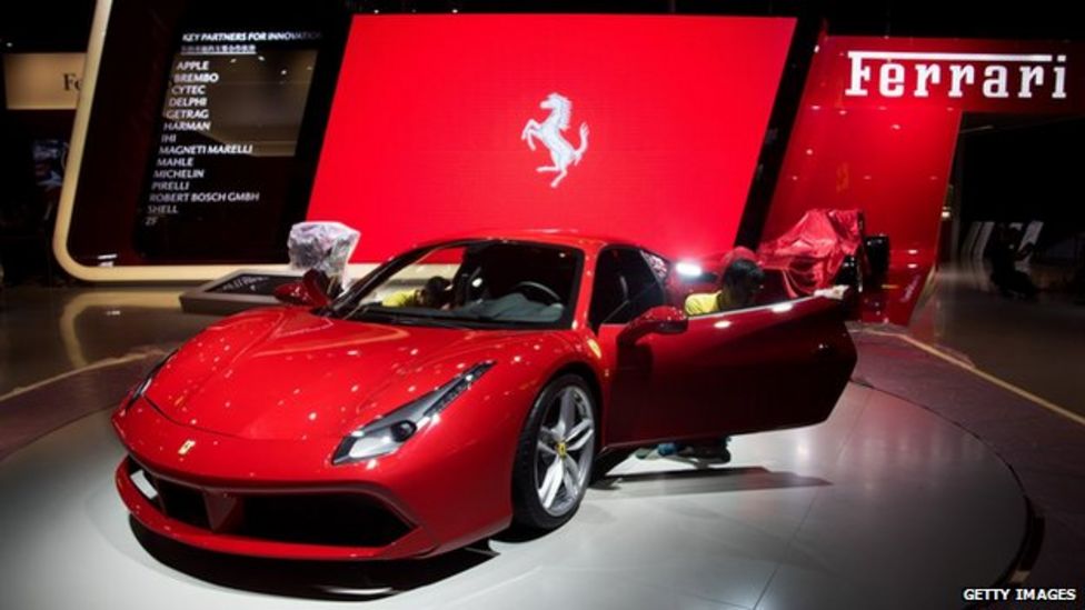 Ferrari files for US share listing - BBC News