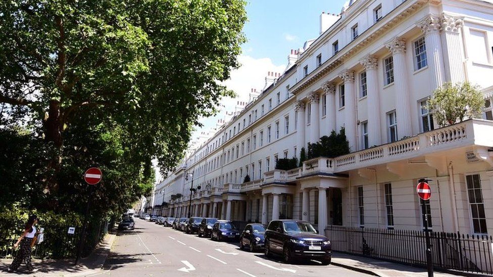 London's Eaton Square most expensive place to buy home in Britain - BBC ...