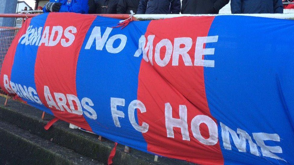 Ards FC: Reasons for hope for Northern Ireland football's nomads - BBC News