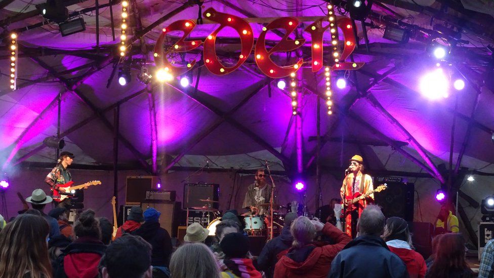 In pictures: Eden Festival at Raehills - BBC News