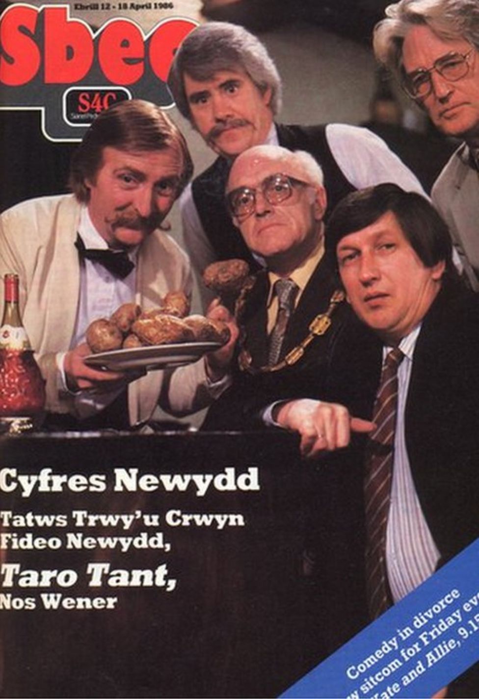 Cloriau Sbec yn procio'r cof am hen raglenni S4C - BBC Cymru Fyw