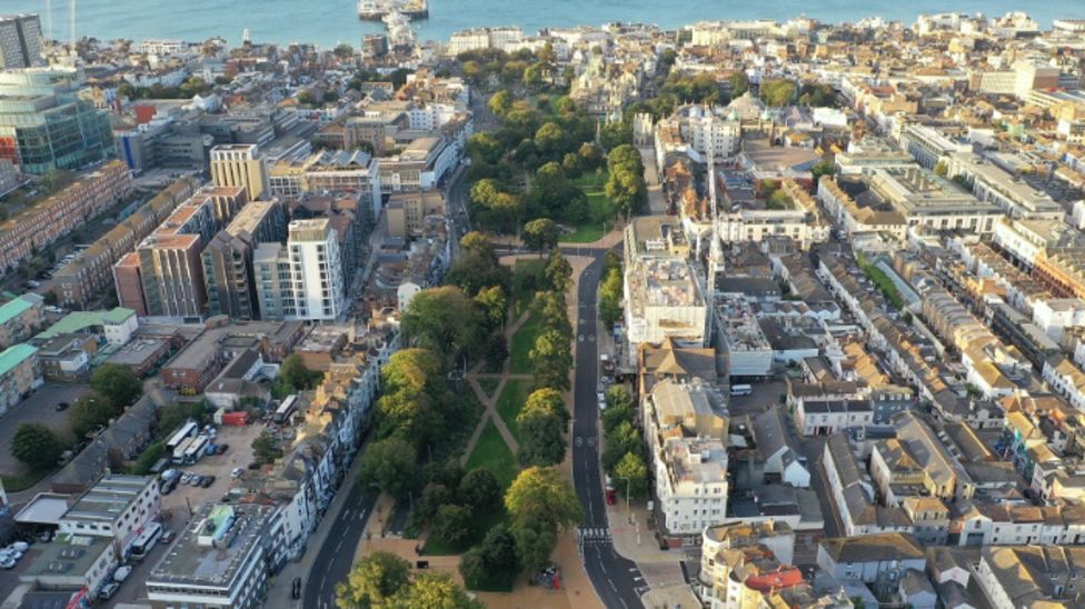 Valley Gardens: Final phase of Brighton project given go ahead - BBC News