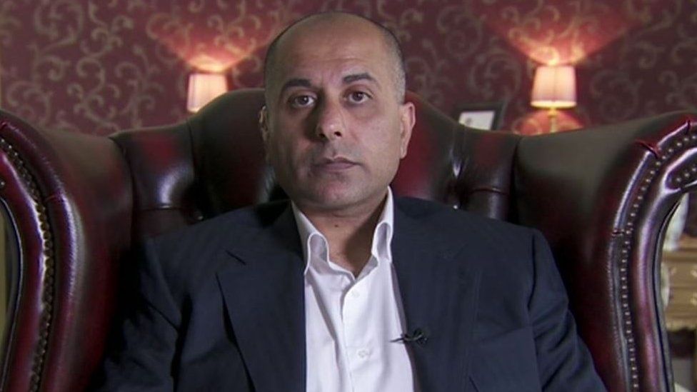 Man held over Facebook threats to MEP Sajjad Karim - BBC News