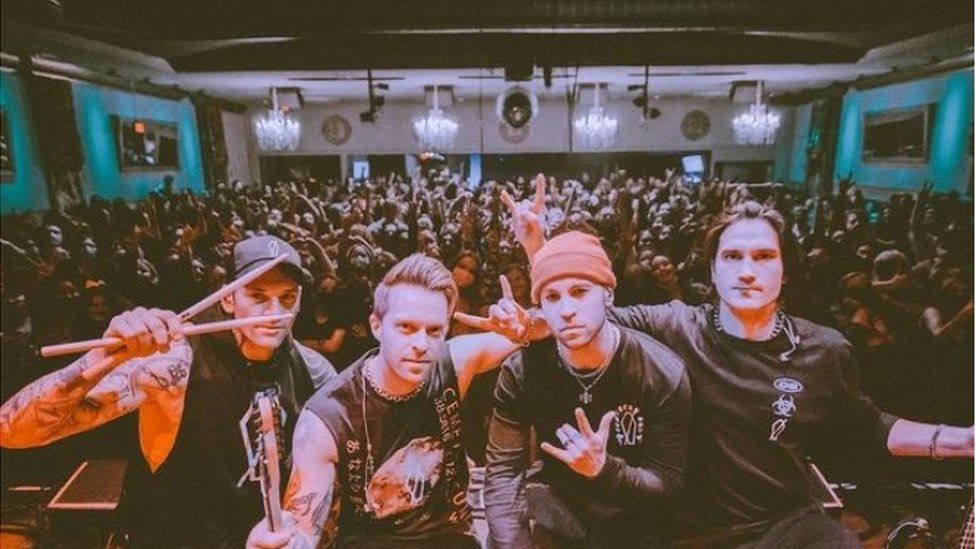 Cemetery Sun: Band 'distraught' after tour van stolen in Manchester ...