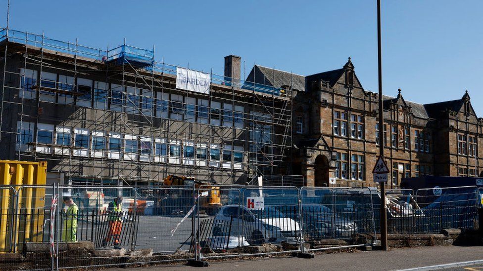 More than half NHS Scotland buildings not inspected for Raac - BBC News