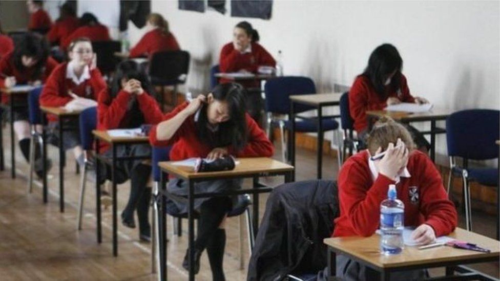 Exam season starts for pupils and students across Scotland - BBC News