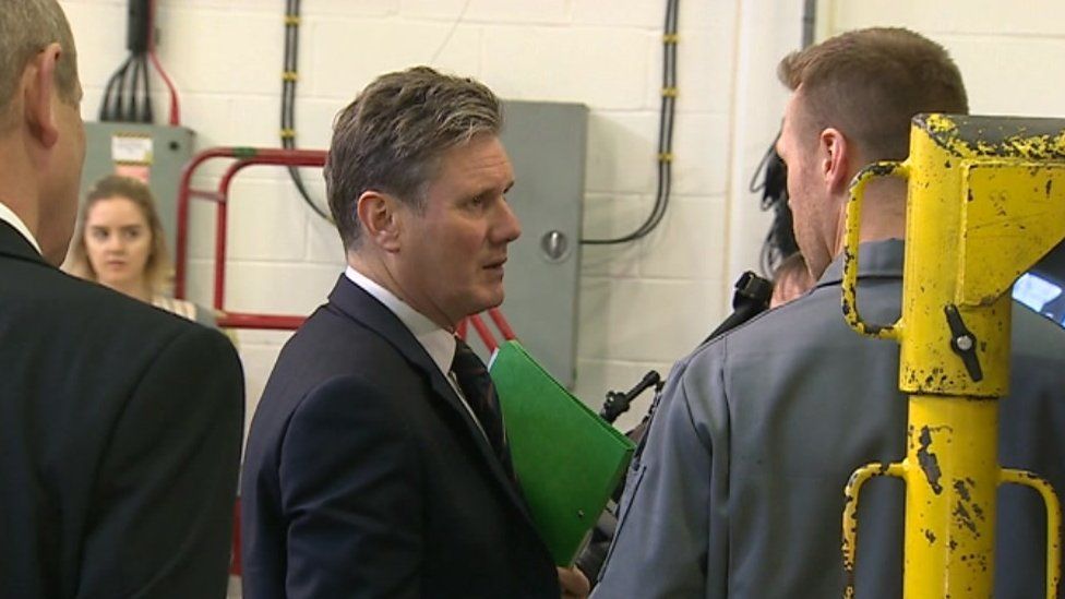 New Labour leader Keir Starmer 'will stand up for Wales' - BBC News
