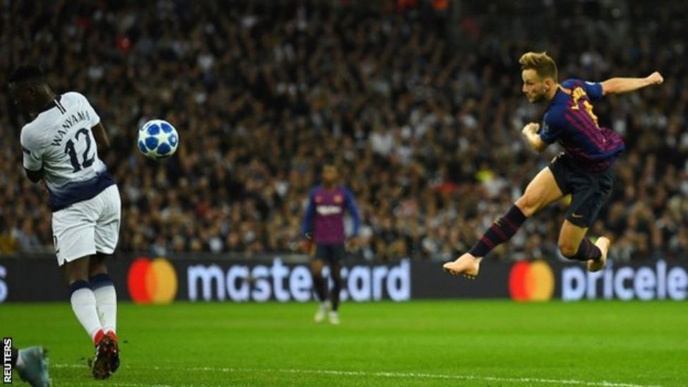 Tottenham 2-4 Barcelona: Messi scores twice as Spurs beaten in ...