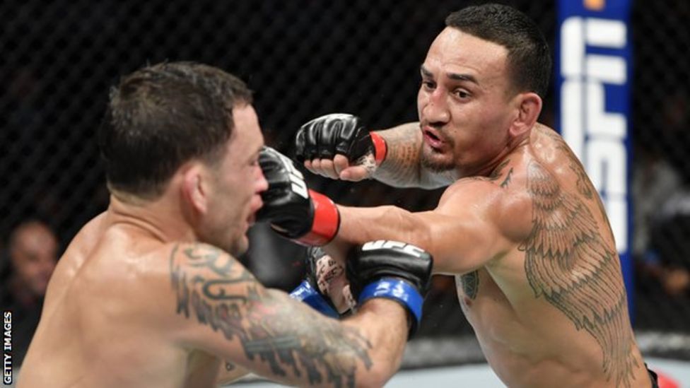 UFC 240: Max Holloway retains UFC featherweight title in Edmonton - BBC ...