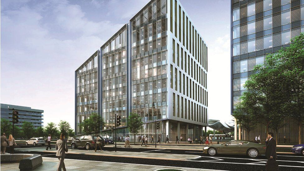 Slough bus station path closed for construction work - BBC News