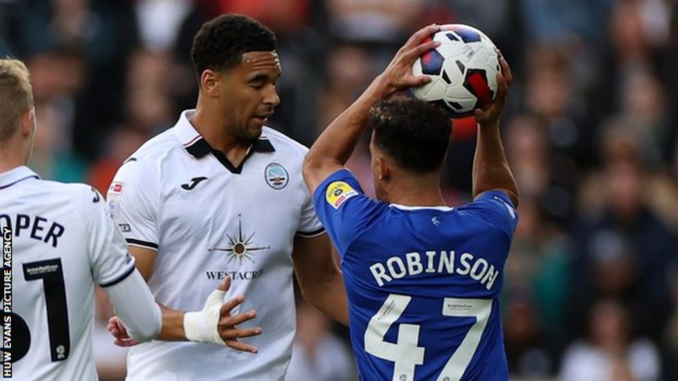 Swansea City 2-0 Cardiff City: Cooper and Obafemi seal Swans' third ...
