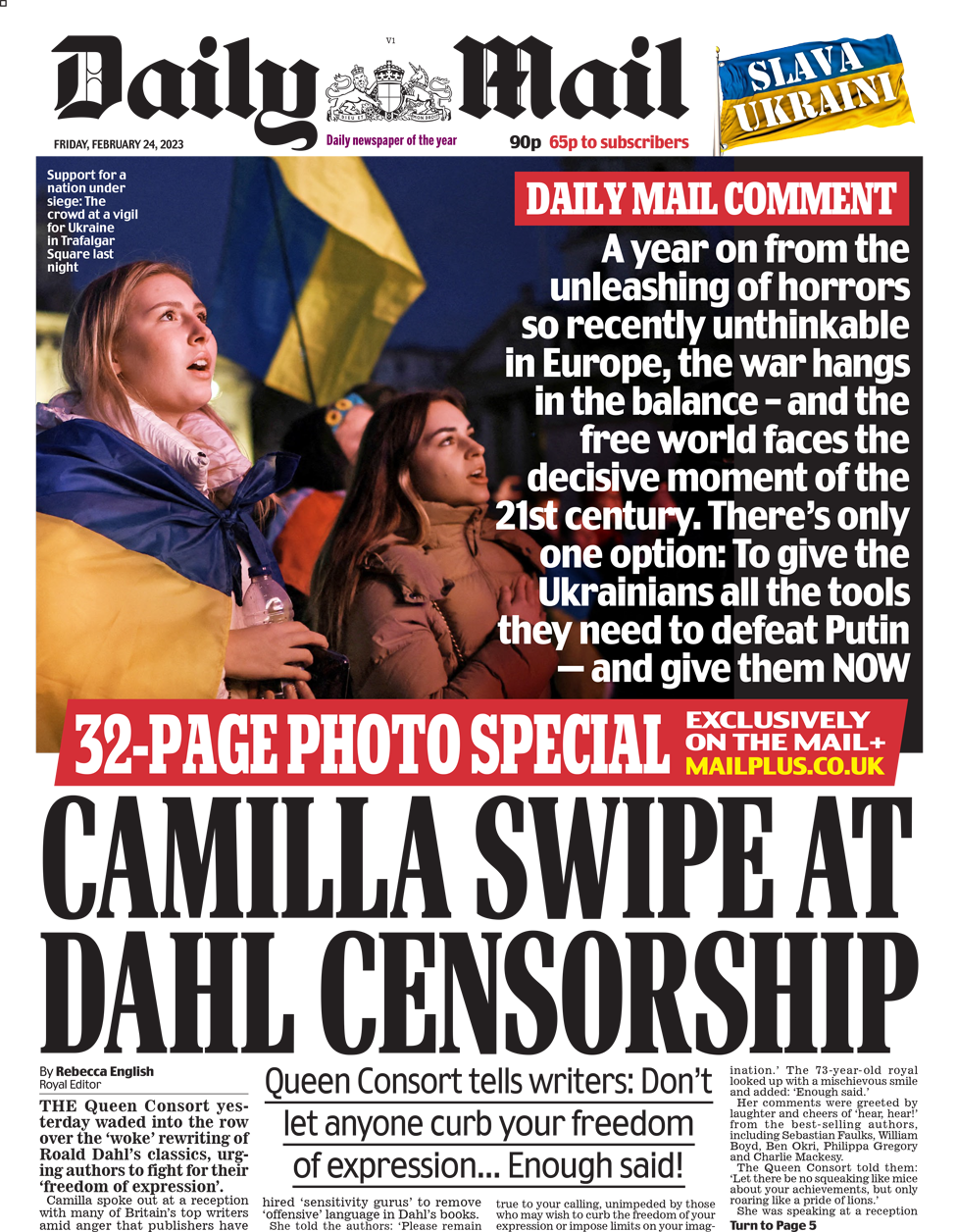 Papers focus on Ukraine and food shortages - BBC News