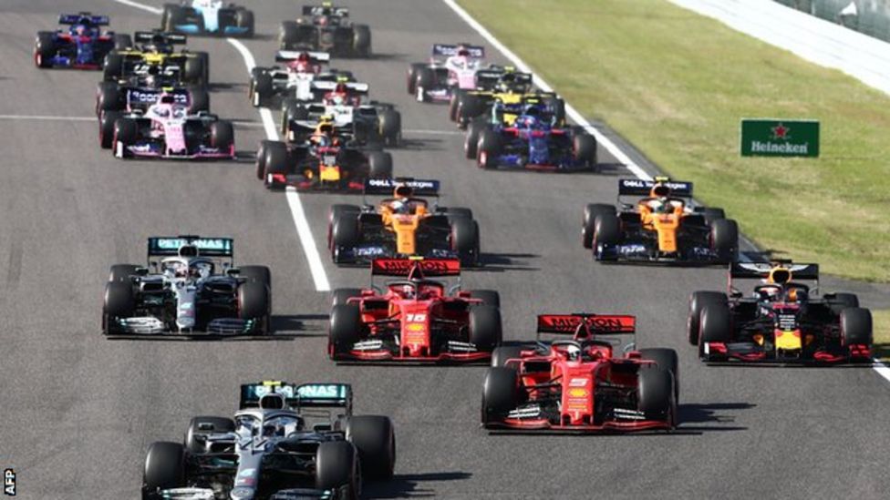 Formula 1 launches a plan to become carbon neutral by 2030 - BBC Sport
