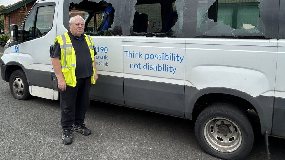 Vandals strike at Worcester adult respite centre - BBC News