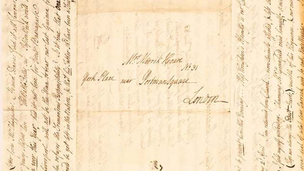 Dr Samuel Johnson letters found in Gloucestershire cupboard - BBC News