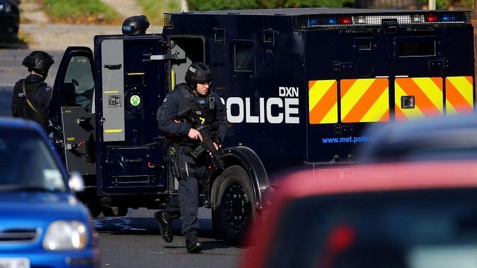 Northolt armed stand-off: Man sectioned - BBC News