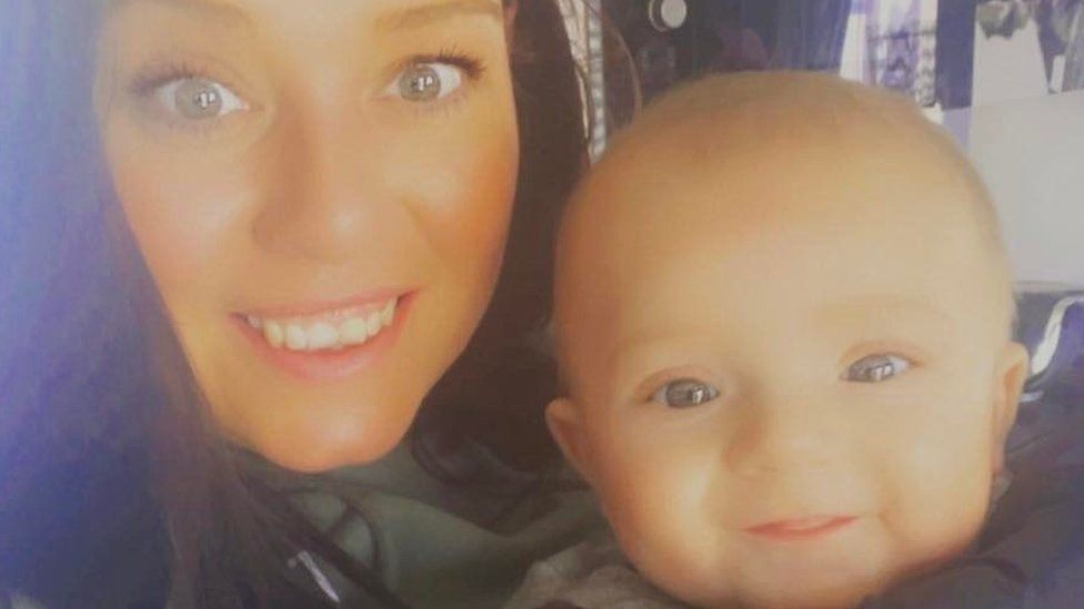 Mouldy flat: Basildon family moving into sixth hotel - BBC News