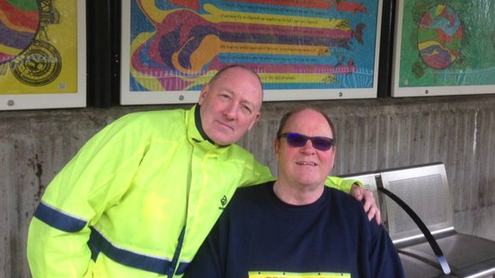 Wheelchair user Steve Wilkinson takes 16 hours visiting all 60 Metro ...