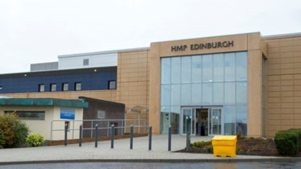 Man charged over supplying drugs to Edinburgh prison - BBC News