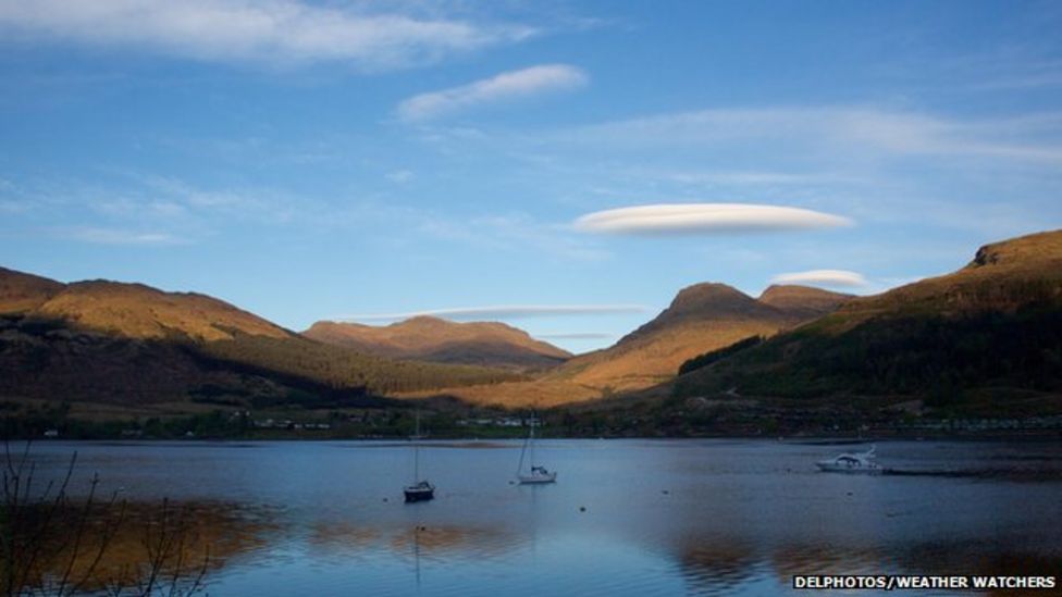 Gallery: UFOs over Scotland - BBC Weather