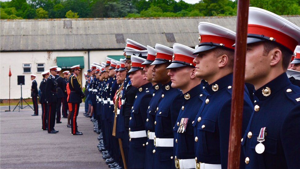 40 Commando marks 75th anniversary on Armed Forces Day - BBC News