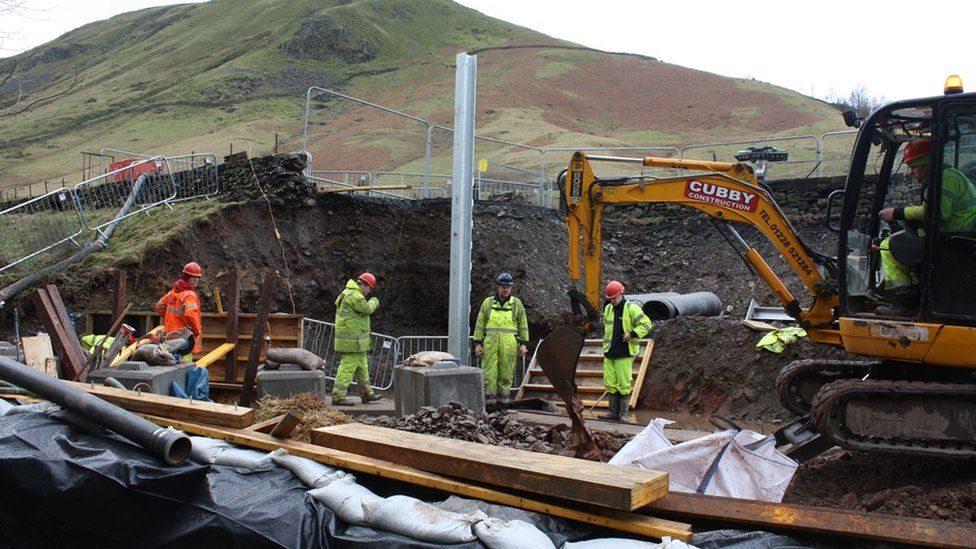 Lake District fell trail to bypass collapsed A591 - BBC News