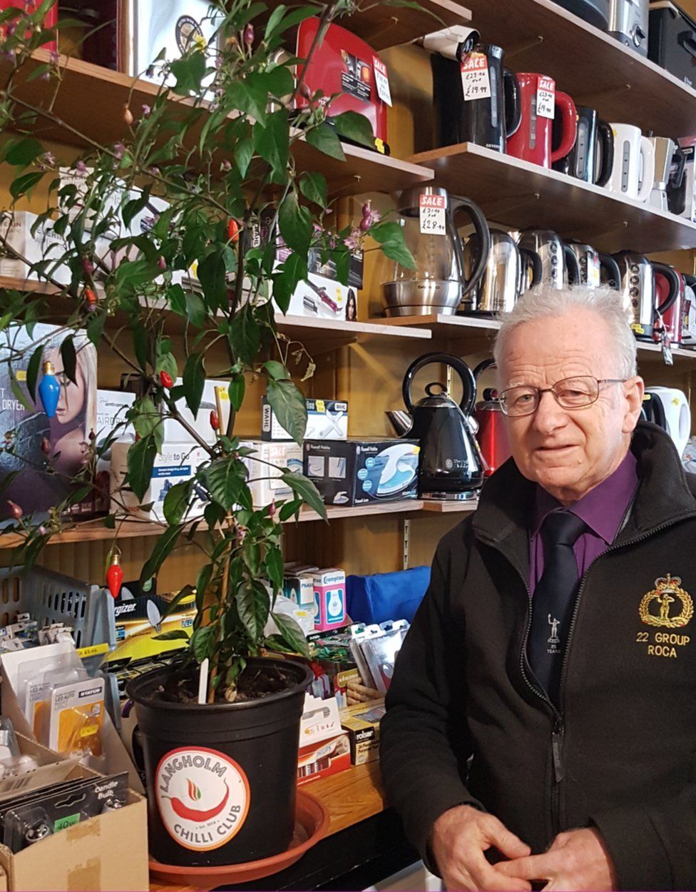 The town that became Scotland's chilli capital - BBC News