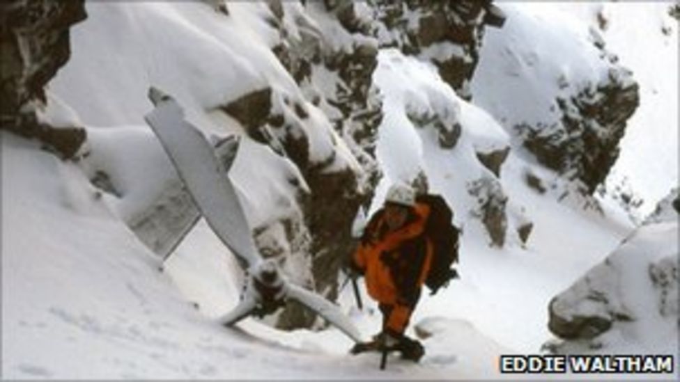 Searcher recalls 1951 Lancaster crash on Beinn Eighe - BBC News