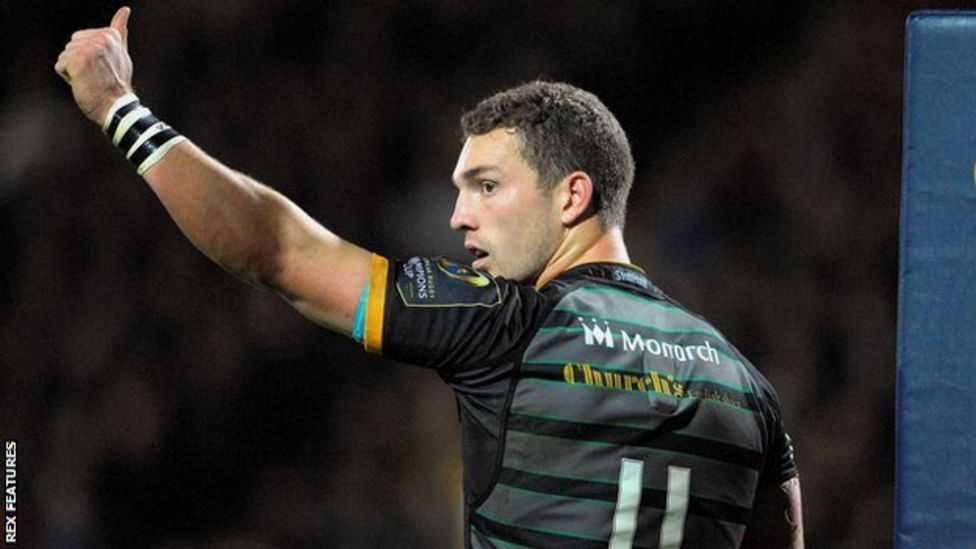 George North: Northampton and Wales wing signs new Saints deal - BBC Sport