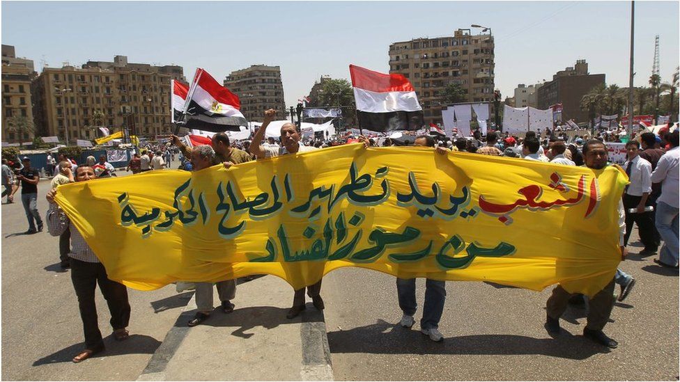 Egypt agriculture minister held on corruption charges - BBC News