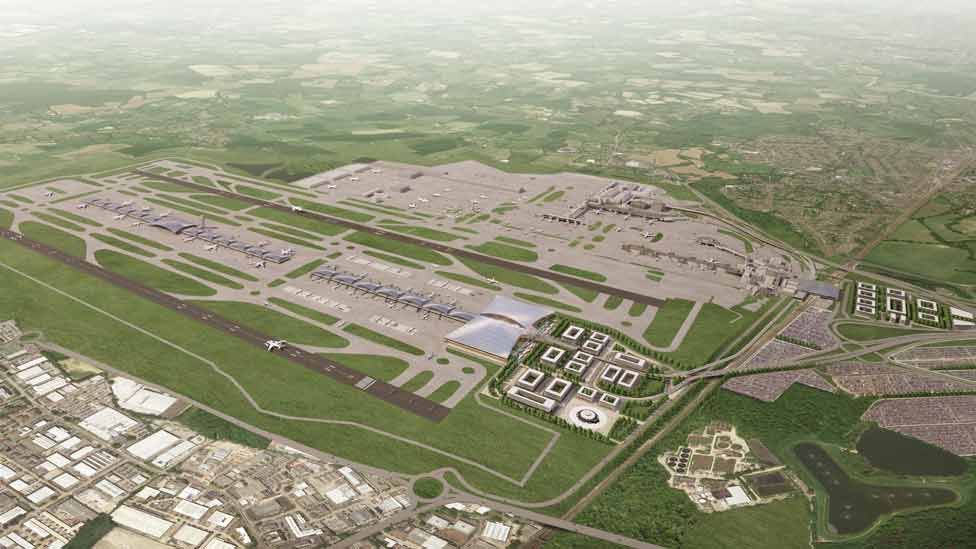 Gatwick Airport expansion call follows annual results - BBC News