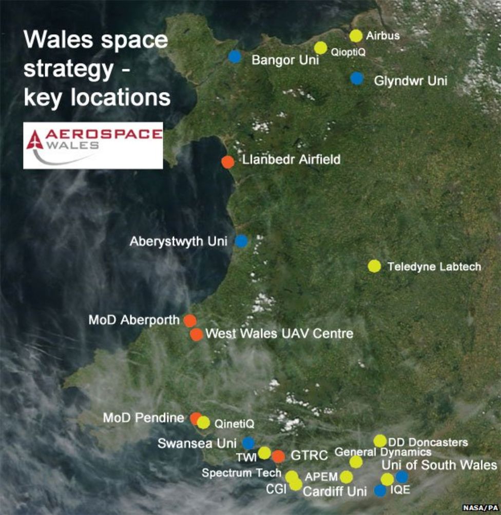 Mission: Wales aims for £2bn a year from space industry - BBC News