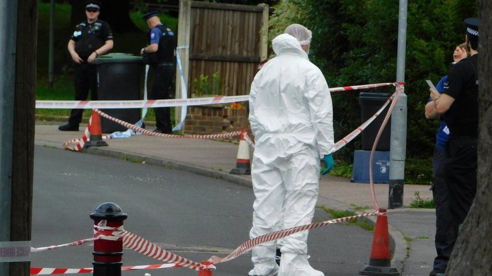 Loughton murder arrest after woman hit by vehicle - BBC News