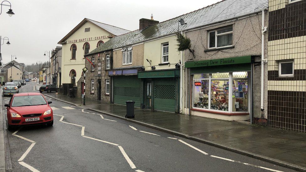 Attempted murder arrest after man hit by car in Blaina - BBC News