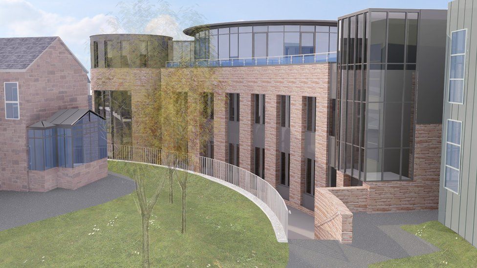 Work starts on space technology centre in Edinburgh - BBC News