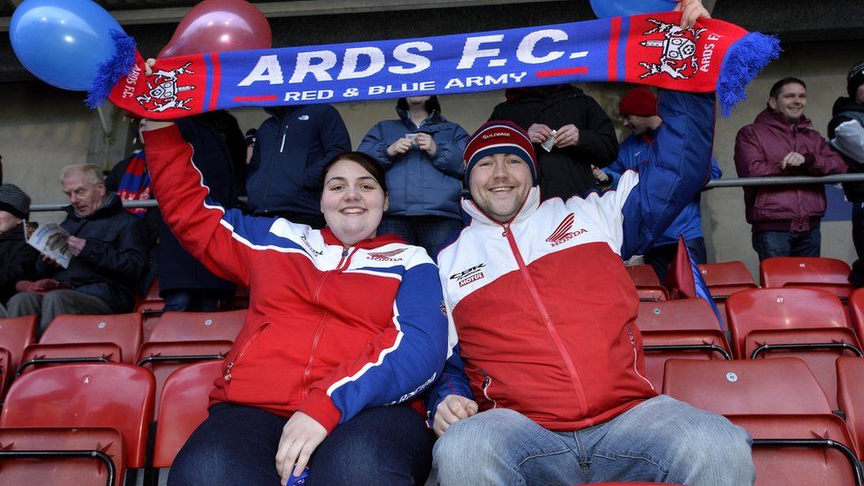 Ards FC: Reasons for hope for Northern Ireland football's nomads - BBC News