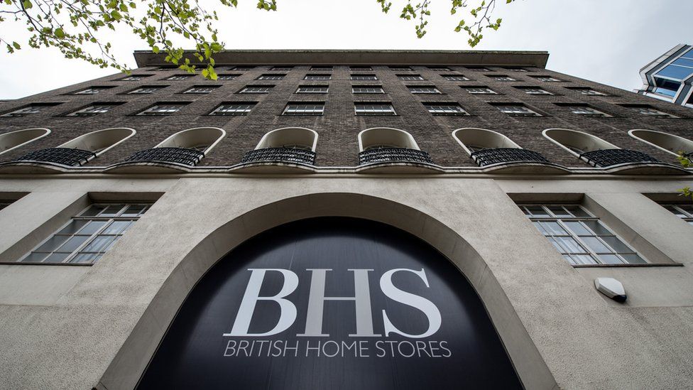 Goldman Sachs told Arcadia about BHS buyer's bankruptcies - BBC News