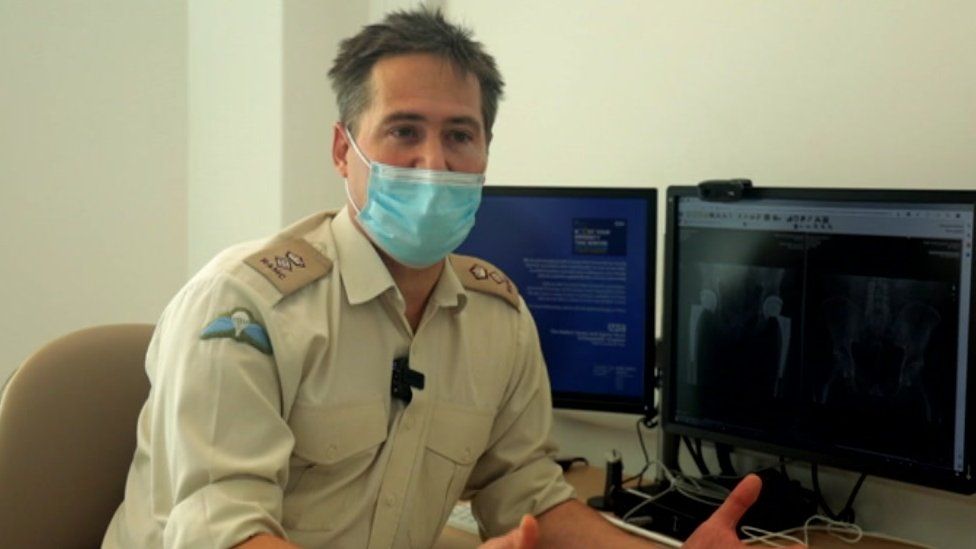 RAF veteran first to be seen at specialist Gobowen centre - BBC News