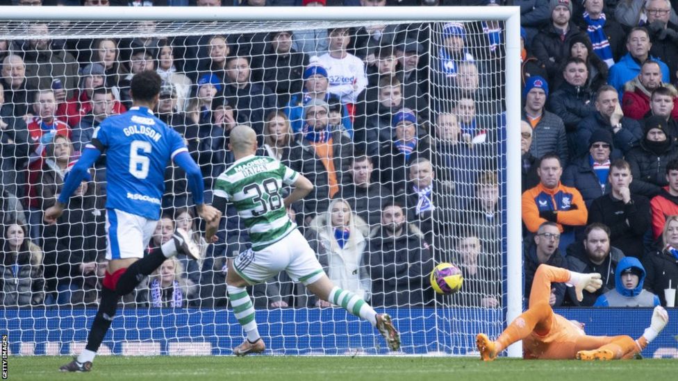 Rangers 2-2 Celtic: Kyogo Furuhashi denies Ibrox side win - BBC Sport