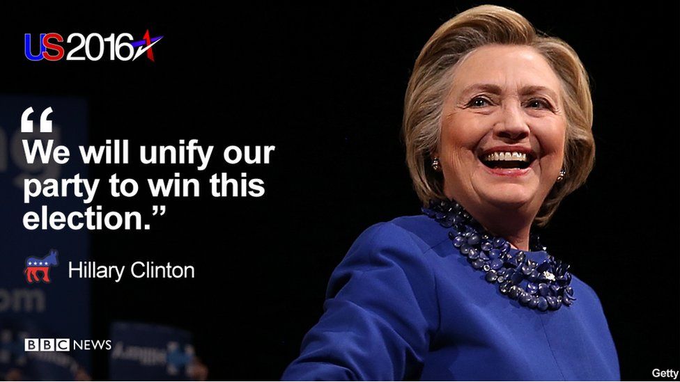 Trump and Clinton deliver decisive blows - BBC News