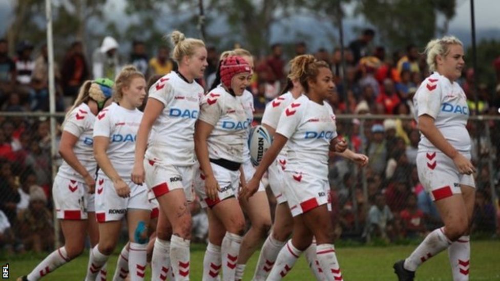 Papua New Guinea 10-24 England: Emily Rudge scores four tries - BBC Sport