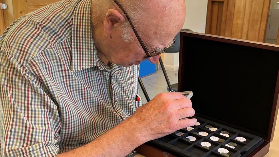 Adopt a coin St Ives 'muddy hoard' fundraiser launched - BBC News