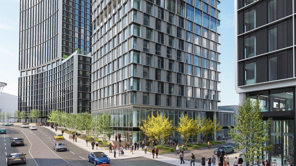 Birmingham city centre redevelopment proposals on show - BBC News