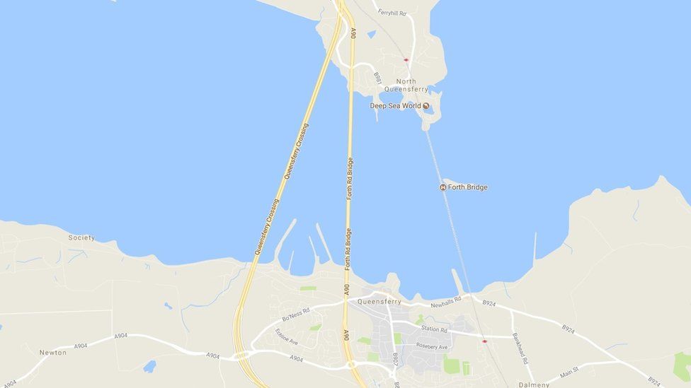 New Queensferry Crossing added to Google maps - BBC News