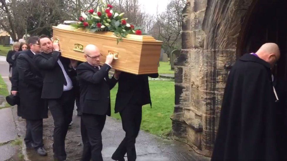 Norman Rimmington: Funeral held for Barnsley FC 'legend' - BBC News